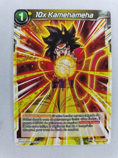 CARTE BT4-096 UC colossal warfare Dragon Ball Super Card Game VF JCC FR EUR 1,40 - PicClick FR