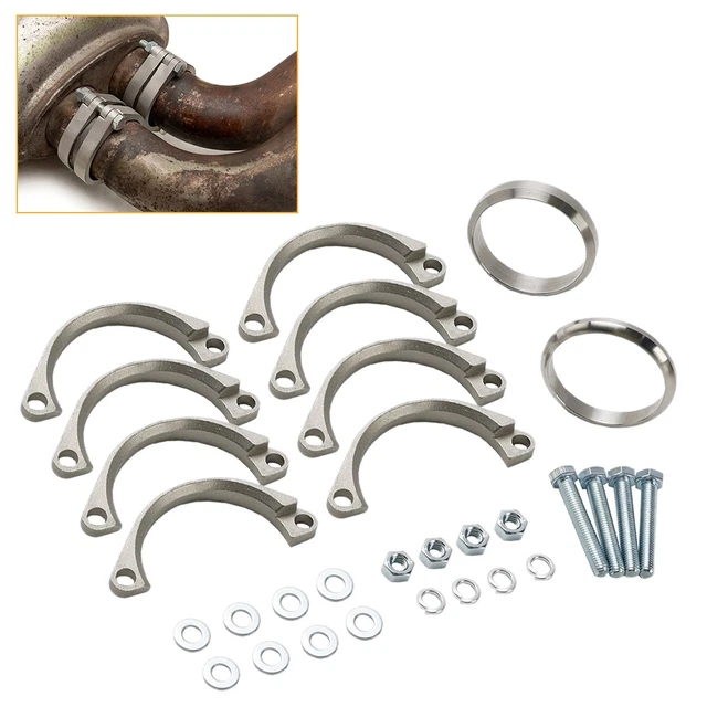 FOR BMW E46/M3 Exhaust Flange Muffler Back Box Repair Rusted Flange ...