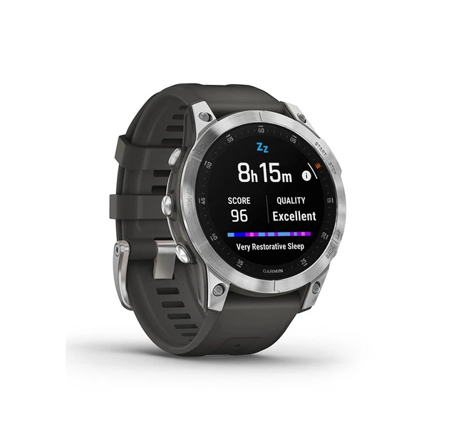 GARMIN EPIX 2 (2. Gen.) Silber 47mm OVP GPS Navi Smartwatch Uhr Sport ...