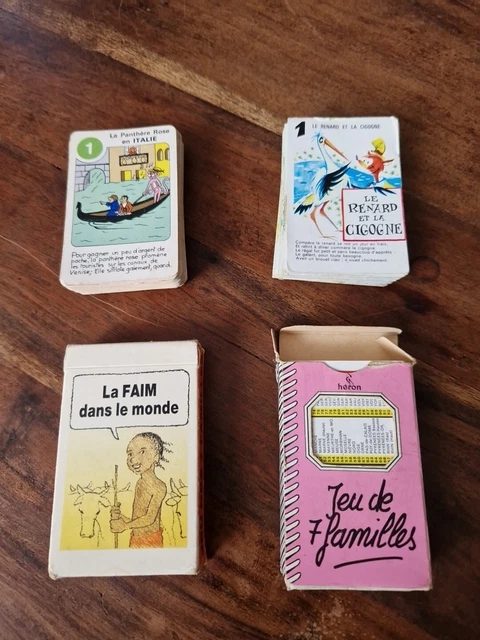 JEU DE 7 familles ancien EUR 8,00 - PicClick FR