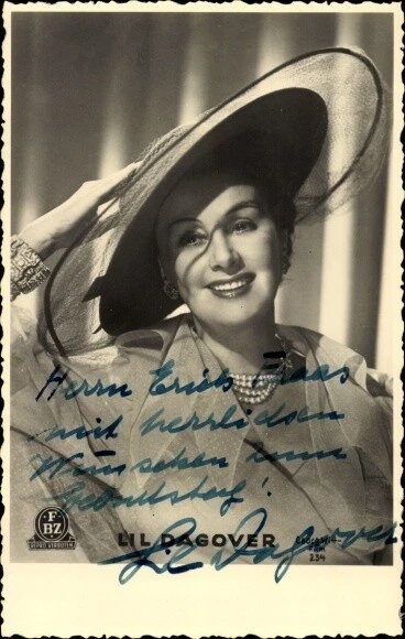 AK SCHAUSPIELERIN LIL Dagover, Portrait, Autogramm - 10869976 EUR 10,50 ...
