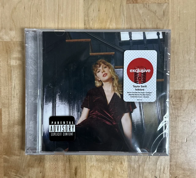 TAYLOR SWIFT FOLKLORE Target Exclusive MISPRINT COVER CD NEW & SEALED ...