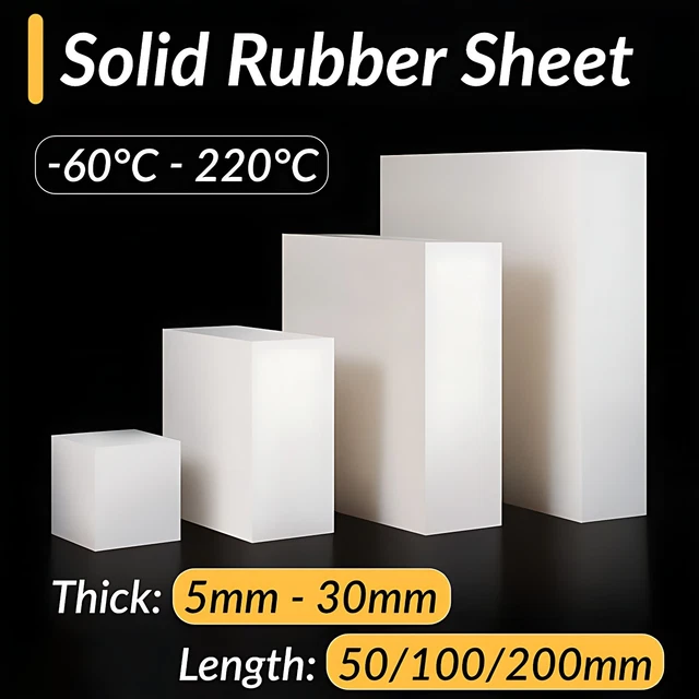 SOLID RUBBER SHEETING Various Sheet Sizes Available X 5Mm To 30Mm ...