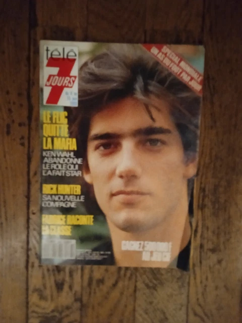 MAGAZINE TÉLÉ 7 jours de 1990 - Ken Wahl EUR 4,00 - PicClick FR