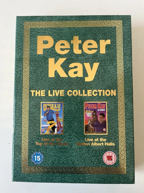 PETER KAY: THE Live Collection DVD (2004) Peter Kay - Cert 15 - 2 Discs ...