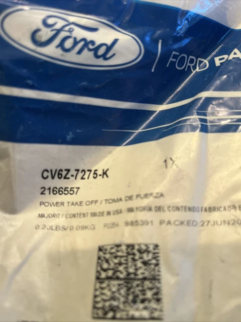GENUINE FORD KIT Power Take Off Kit CV6Z-7275-K 2013-2019 Lincoln MKC ...