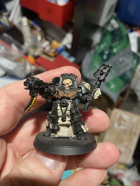 METAL TERMINATOR CHAPLAIN Space Marine Warhammer 40k Tactical ...