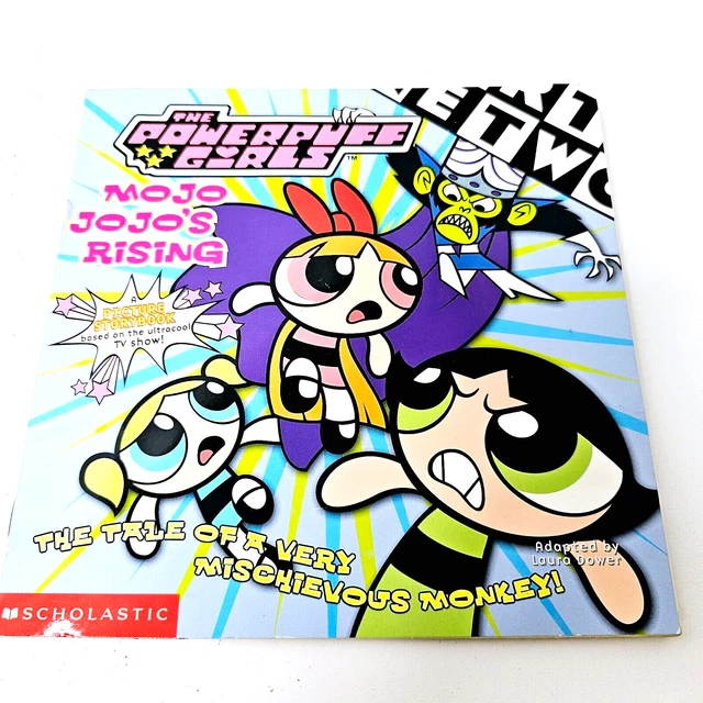 POWERPUFF GIRLS MOJO JoJo’s Rising Book Cartoon Network 2000 Free ...