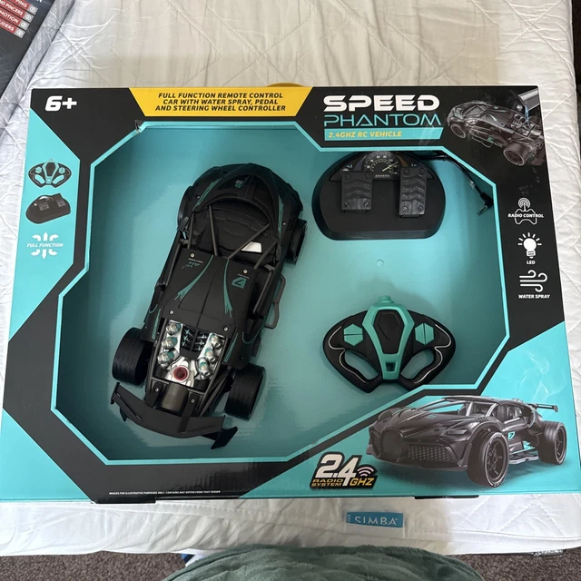 SPEED PHANTOM 2.4GHZ Rc Vehicle With Remote Control, Pedals And Charger ...