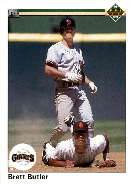 1990 UPPER DECK MLB Brett Butler #119B EUR 1,08 - PicClick FR