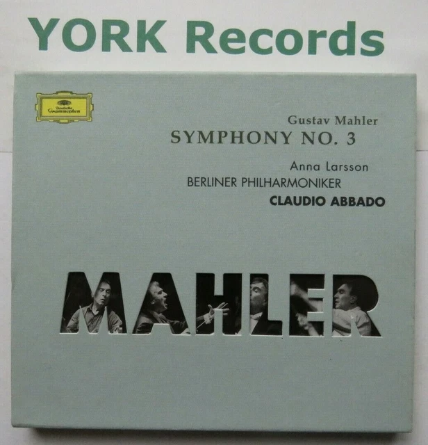 MAHLER - SYMPHONY No 3 ABBADO Berlin Philharmonic Orchestra - Ex 2 CD Set DG EUR 21,30 - PicClick FR