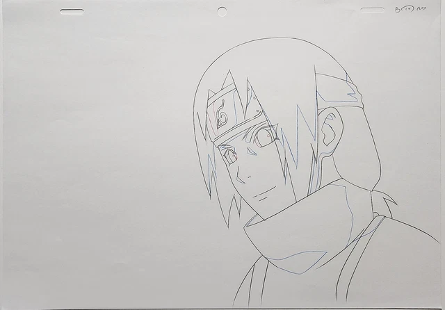 NARUTO ANIMATION PRODUCTION Cel Drawing Douga: Itachi - 4833 £61.01 ...