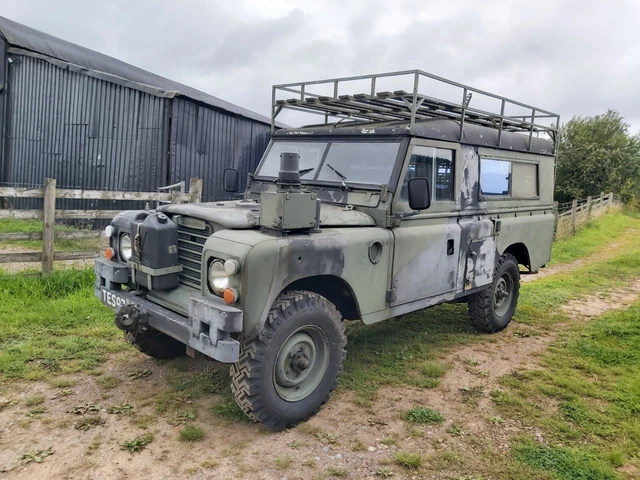 EX MILITARY VEHICLE British Army Land Rover Series 3 Long Wheel Base ...