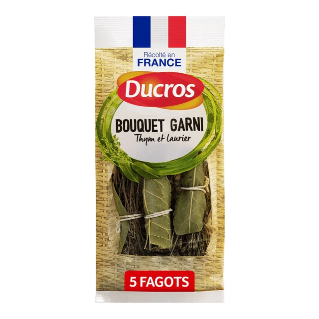 LOT DE 4 - DUCROS - Sachet Bouquet Garni thym et laurier - sachet de 17 ...