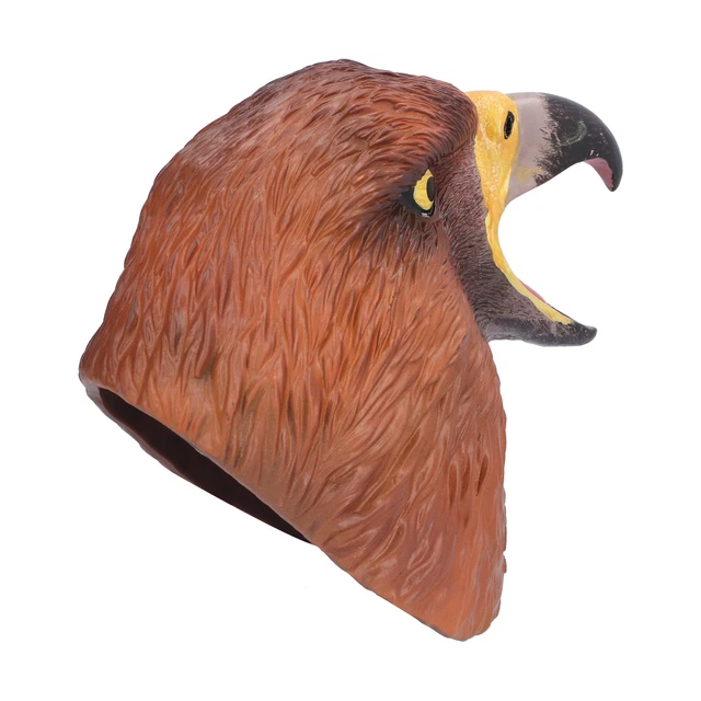 *BALD EAGLE HAND Puppet Realistic Open Movable Mouth Interactive Bird ...