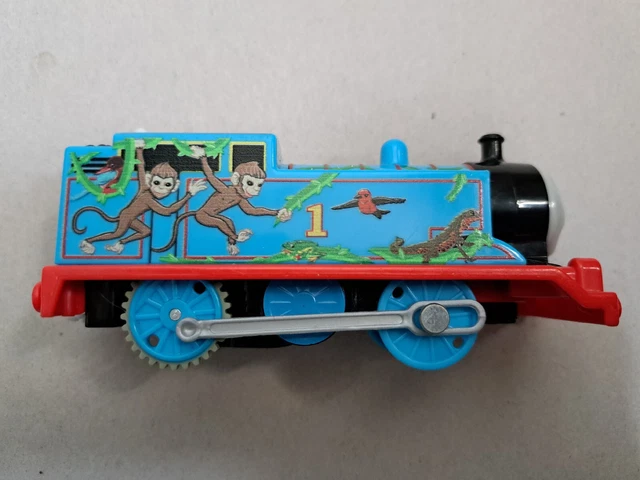 TRACKMASTER THOMAS FRIENDS Monkey Engine Tomy Motorised Train Fully ...