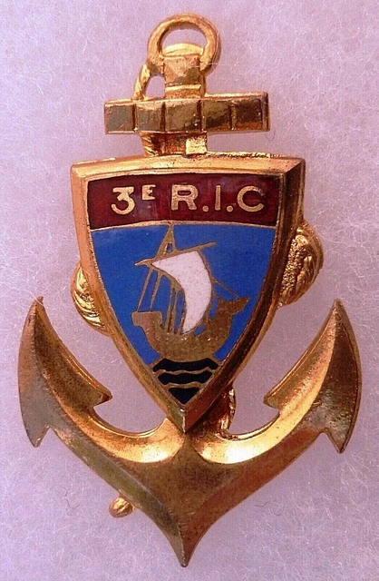 3° RIC COLONIAL Infantry Regiment Enamel Badge Badge Unbranded £61.78 ...