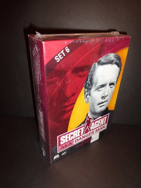 AGENT SECRET AKA DANGER MAN-SET 6-PATRICK McGOOHAN est un espion pas ...
