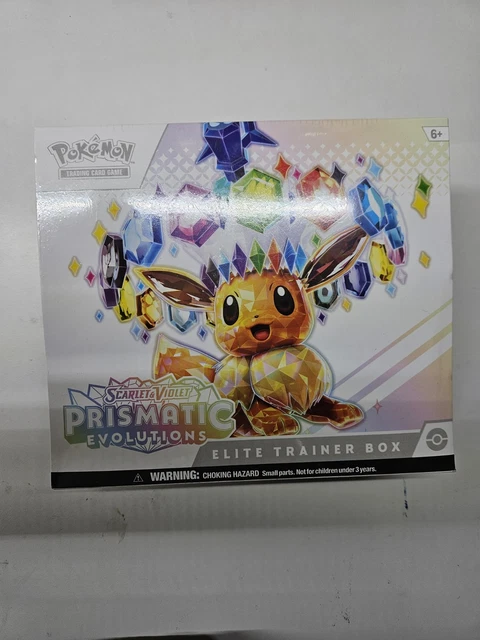 POKEMON ELITE TRAINER Box ETB Prismatic Evolutions ENG - Evoluzioni ...