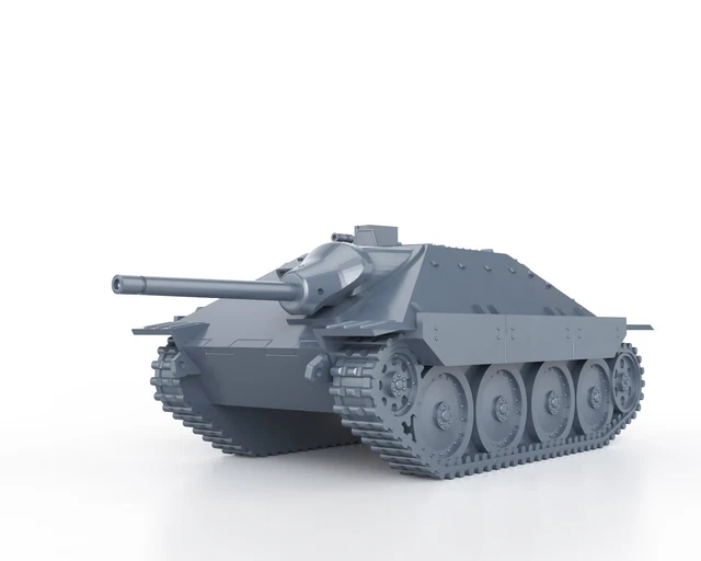 WWII GERMAN - JAGDPANZER 38 (t) HETZER - 1/56 1/72 1/87 1/100 3D PRINTED EUR 14,90 - PicClick FR