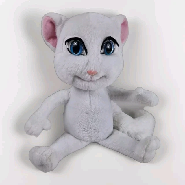 TALKING TOM AND Friends Angela Interactive Talking Cat Soft Toy 11 ...