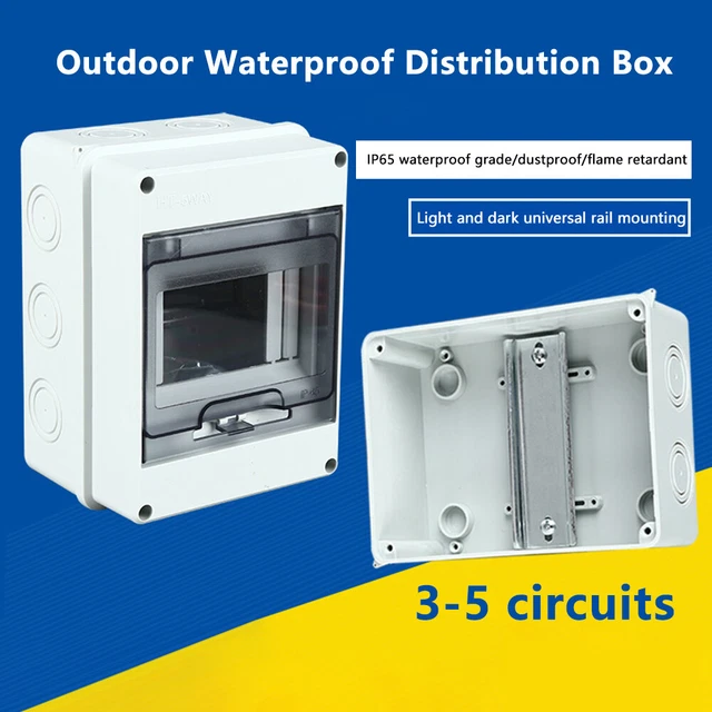WATERPROOF HOUSING SWITCH Box Electrical Distribution Box Fuse Box ...