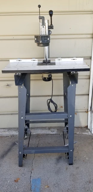 RARE SHOPSMITH ROUTER table with overhead pin Router attachment $459.95 ...