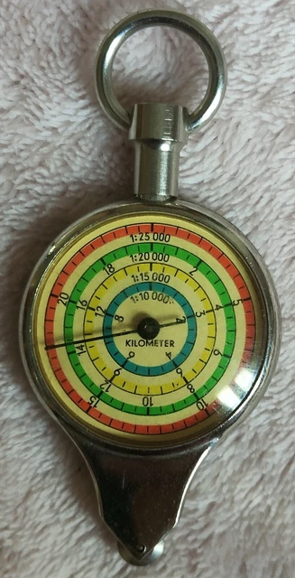 VINTAGE GERMAN OPSIMETER Map Measure Scale Look Odometer £15.00 ...