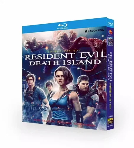 RESIDENT EVIL: DEATH Island (2023) Blu-ray BD 1 disque toute région audio anglais sous-marin EUR ...