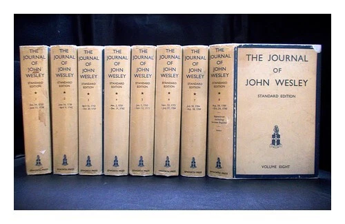 WESLEY, JOHN (1703-1791) Le journal du John Wesley - en 8 volumes 1938 ...