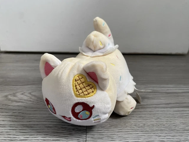 APHMAU MEEMEOWS ICE Cream Cat Litter 2 Soft Plush Toy 6” Bonkers Toys £ ...