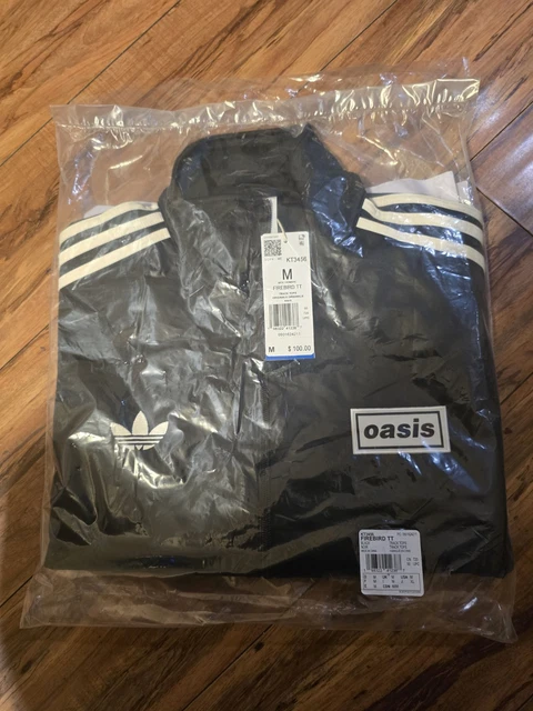 ADIDAS ORIGINALS X Oasis - Live ‘25 Tour Firebird Track Jacket Black M ...