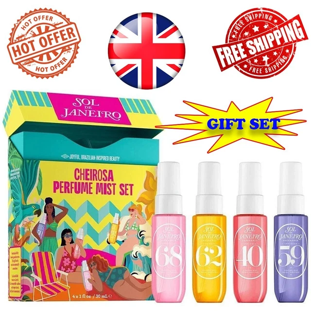 SOL DE JANEIRO Cheirosa Perfume Mist Set | '40 '59 '62 '68 | 4x 30ml ...
