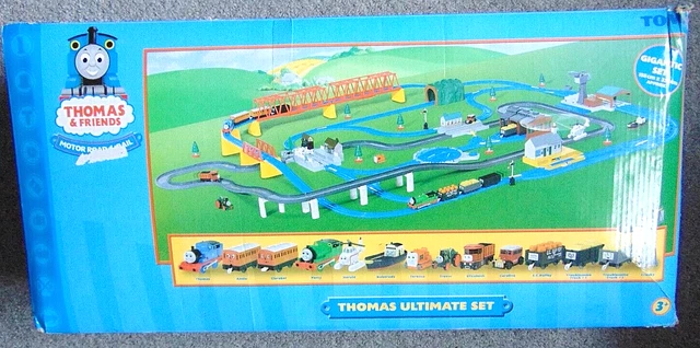 TOMY THOMAS THE Tank Engine Motor Road and Rail Ultimate Gigantic Play ...