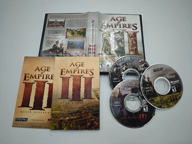 AGE OF EMPIRES III (PC DVD-ROM) 🔥Complete🔥 $10.00 - PicClick CA