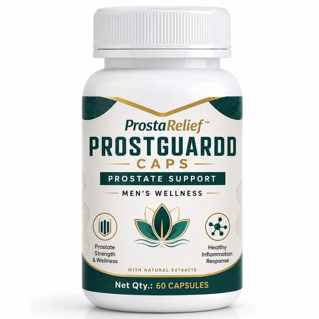 PROSTGUARDD PROSTATE SUPPORT Capsule Daily Men's Wellness Supplement 60 ...