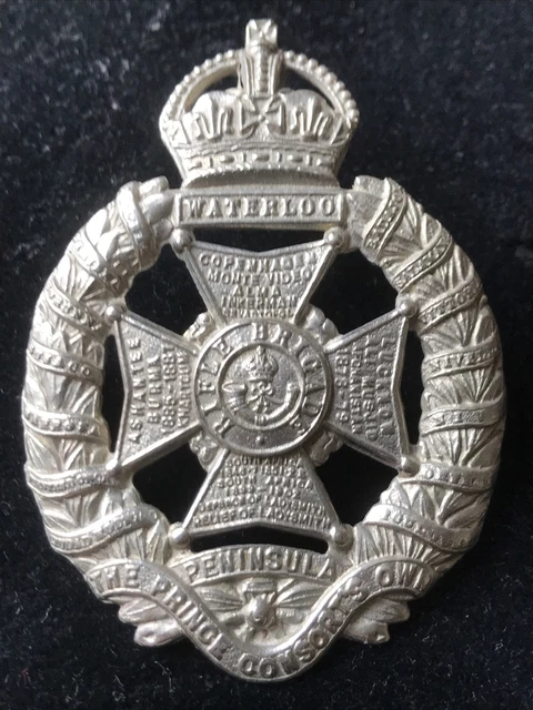 RIFLE BRIGADE BRITISH Army Large Cap Badge £18.00 - PicClick UK