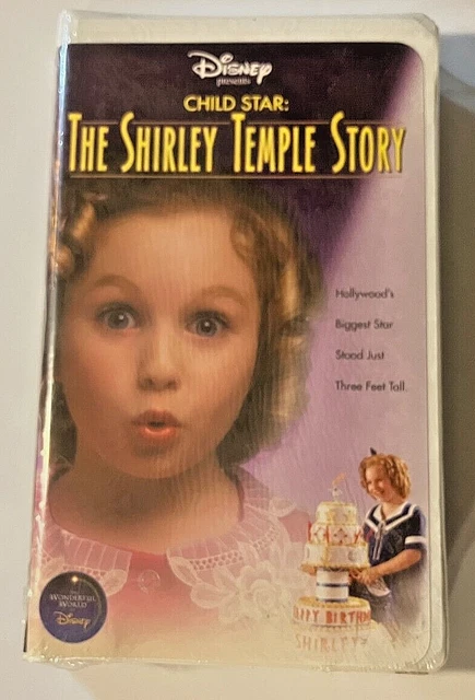 CHILD STAR - The Shirley Temple Story VHS 2001 Clam Shell Case Sealed ...