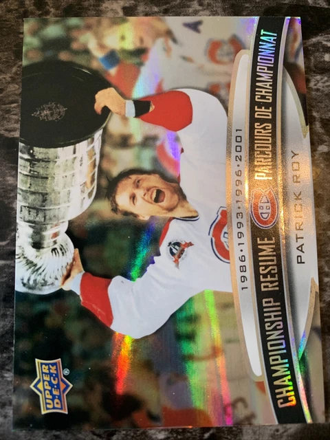 PATRICK ROY 2023 tim hortons hockey championship resume cr-9 $3.00 ...