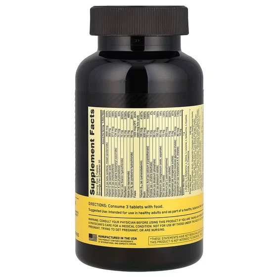 OPTIMUM NUTRITION, OPTI-MEN, 150 Tablets £69.99 - PicClick UK