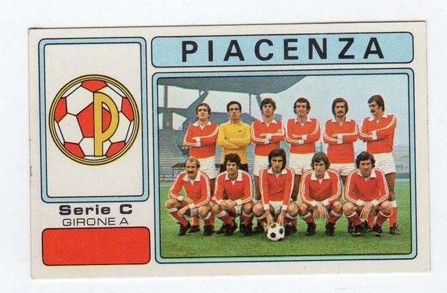 FIGURINA - CALCIATORI PANINI 1976/77 NEW - NUMERO 543 PIACENZA SQUADRA ... FIGURINA - CALCIATORI PANINI 1976/77 NEW - NUMERO 543 PIACENZA SQUADRA ...