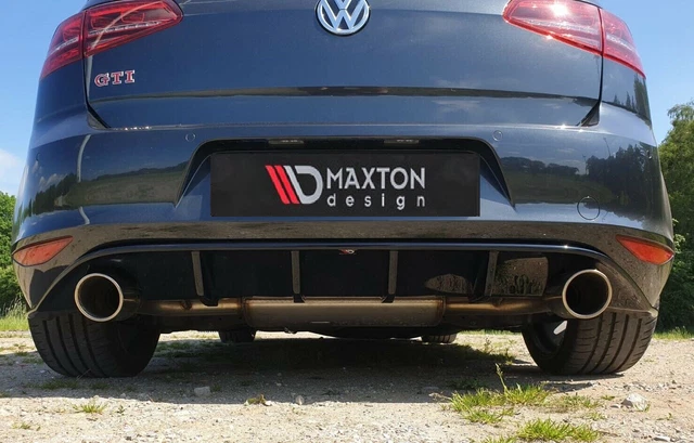 REAR DIFFUSER FOR VW Golf 7 Gti/GTD E ABS series Maxton ABE £151.77 ...