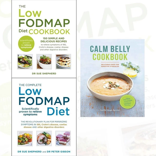 Low Fodmap Complete Low Fodmap Diet Calm Belly Cookbook 3 Books