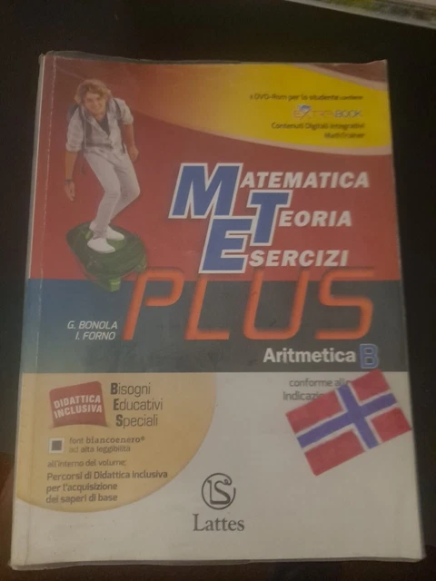 MATEMATICA TEORIA ESERCIZI Plus-Aritmetica B + Cd + Quaderno ...