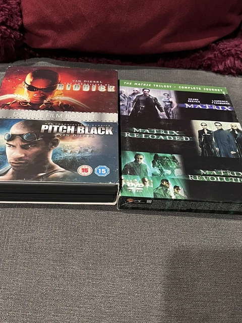 DOUBLE FILM BOX Set Van Diesel And Matrix Reloaded EUR 7,64 - PicClick IT