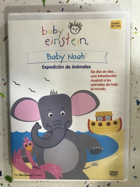 BABY EINSTEIN DVD Baby Noah Expedition Of Animals Spanish English ...
