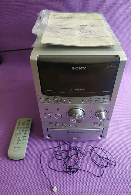 SONY CMT-SPZ90DB MICRO Hifi System With DAB Radio Cassette Deck Spares ...
