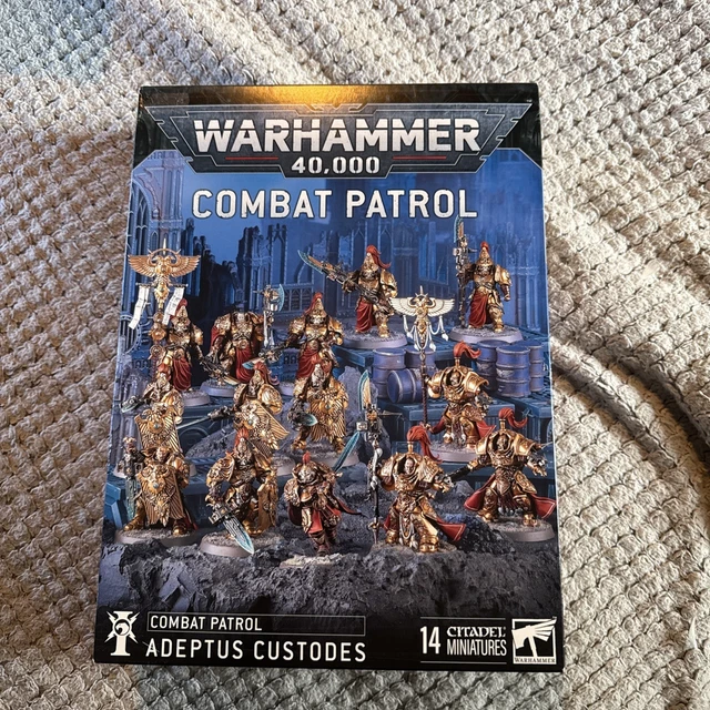 ADEPTUS CUSTODES COMBAT Patrol - Adeptus Custodes- Brand New ...