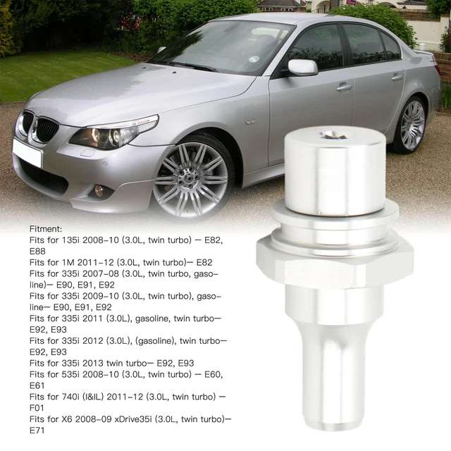 CRANKCASE VENTILATION PCV Valve N54 PCV Valve 6061T6 Aluminum Positive ...