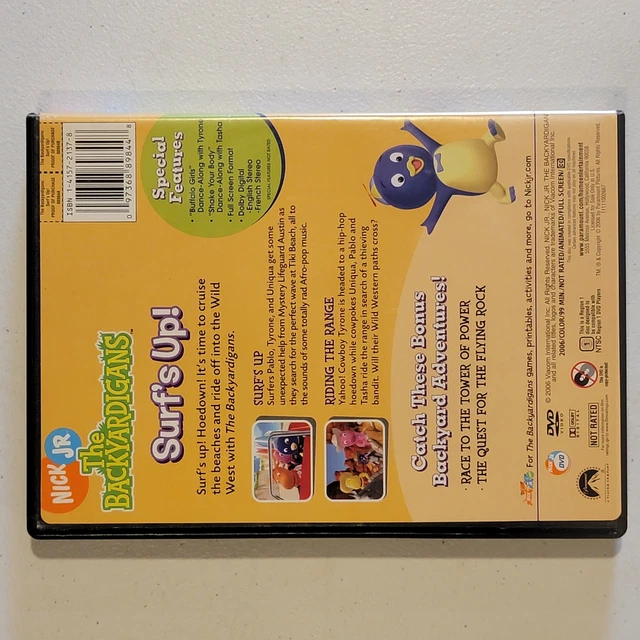 THE BACKYARDIGANS - Surf's Up! DVD 2006 NICK JR ANIMATION FAMILY OOP NR ... THE BACKYARDIGANS - Surf's Up! DVD 2006 NICK JR ANIMATION FAMILY OOP NR ...